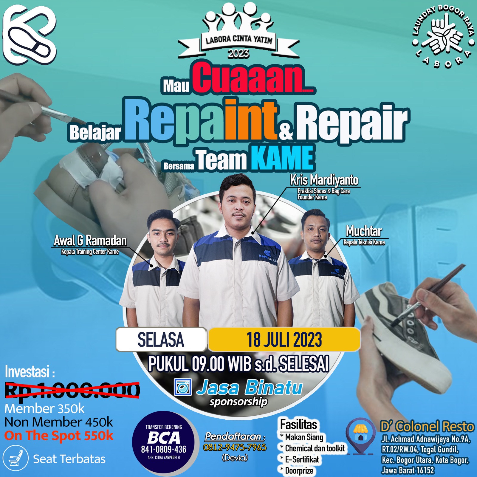 Kelas & Upgrade Skill - JASA BINATU